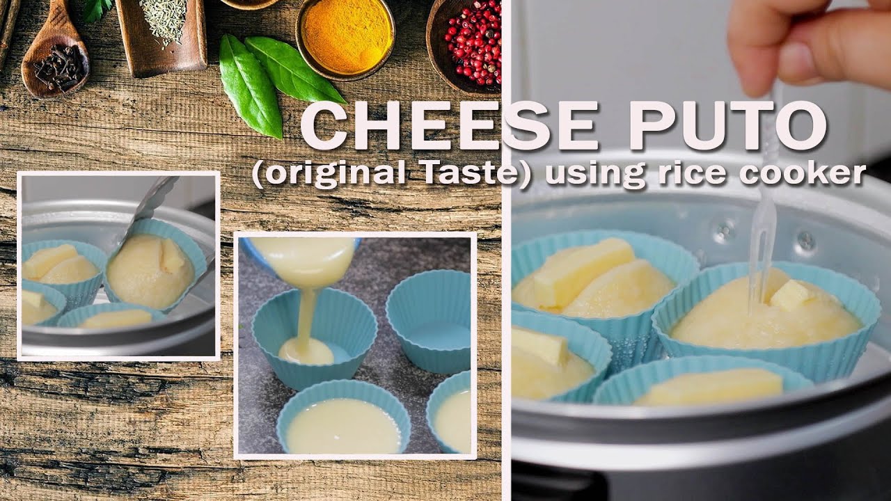 How to Make PUTO CHEESE (Original Taste) | Panlasang Pinoy - YouTube
