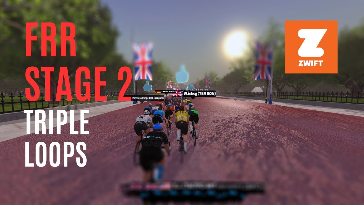 Zwift Racing - Flamme Rouge Racing Tour Britannia Stage 2 - GHT Cat ...