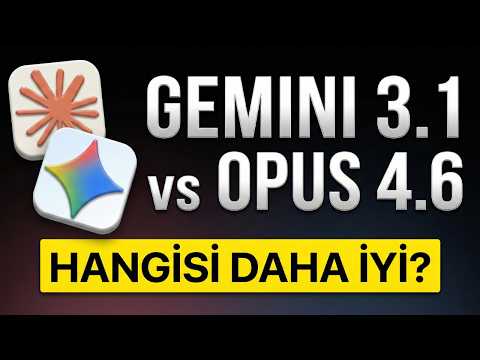 Yeni Gemini 3.1 Pro vs Claude Opus 4.6 – Hangisi Daha İyi? Almadan Önce İzleyin (Detaylı Test)