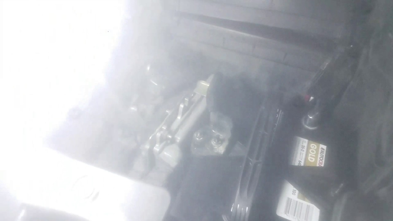 2012 nissan Murano battery installation how to - YouTube