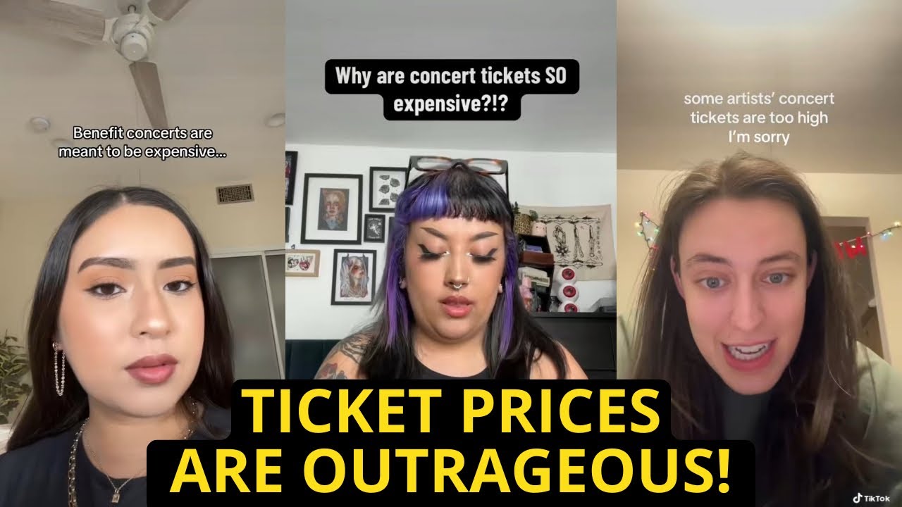 Concert Ticket Prices Are Out Of Control! | TikTok Rants On Concert ...