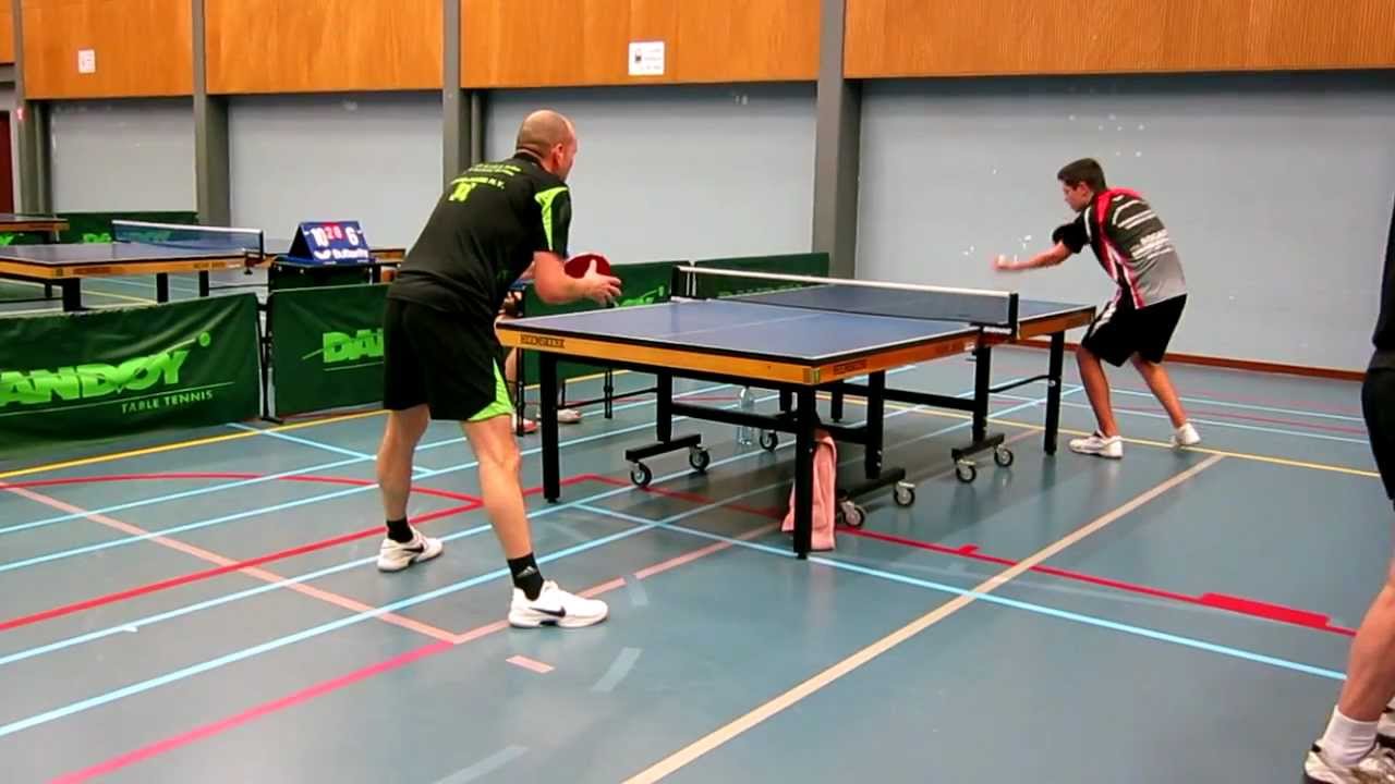 Stijn Wouters (B6 TTC Zoersel) - Nino Lamote (B6 Gullegem) - YouTube