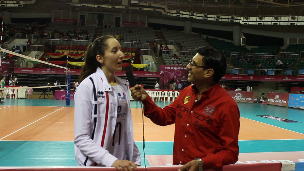 Alexandra Dascalu the scorer of Pool B3 of the World Grand Prix ...