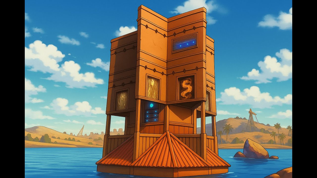 Rust Desert Star Base Tour - YouTube