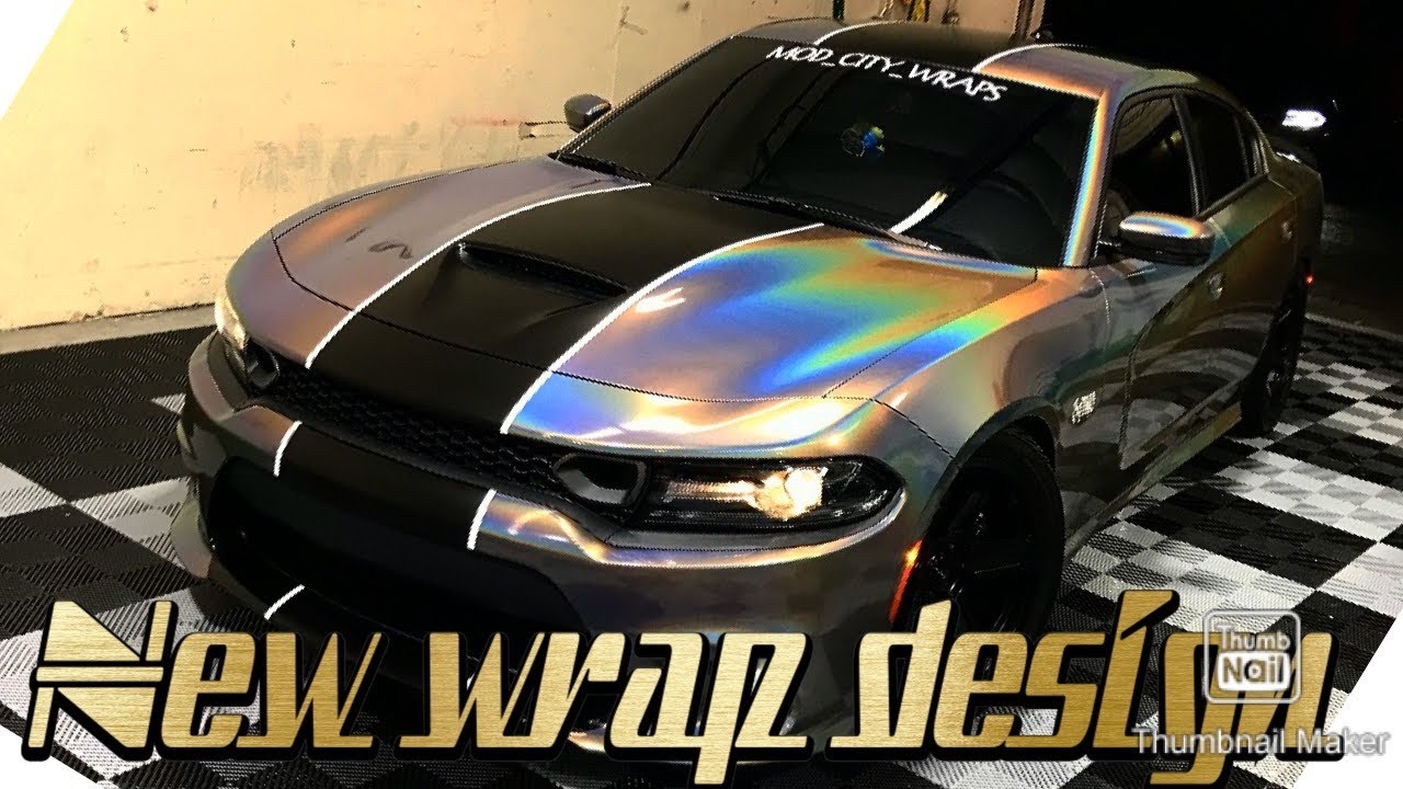 Scatpack gets new wheels & wrap !!. - YouTube