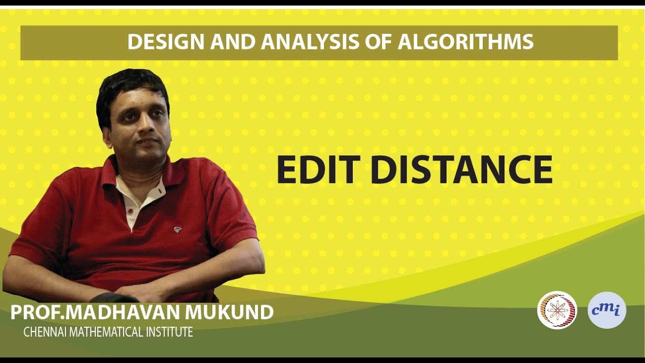 Edit distance - YouTube