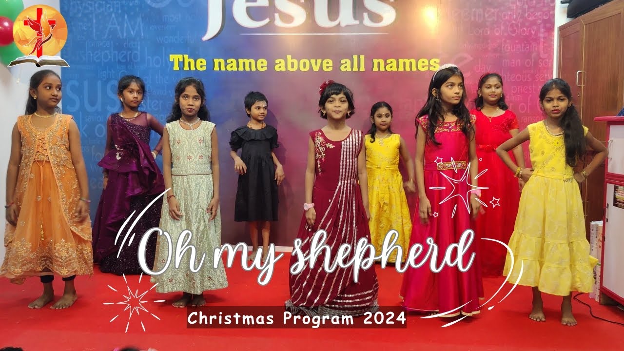 Oh my Shepherd | Primary Dance | Christmas Dance 2024 | Jesus With Us ...