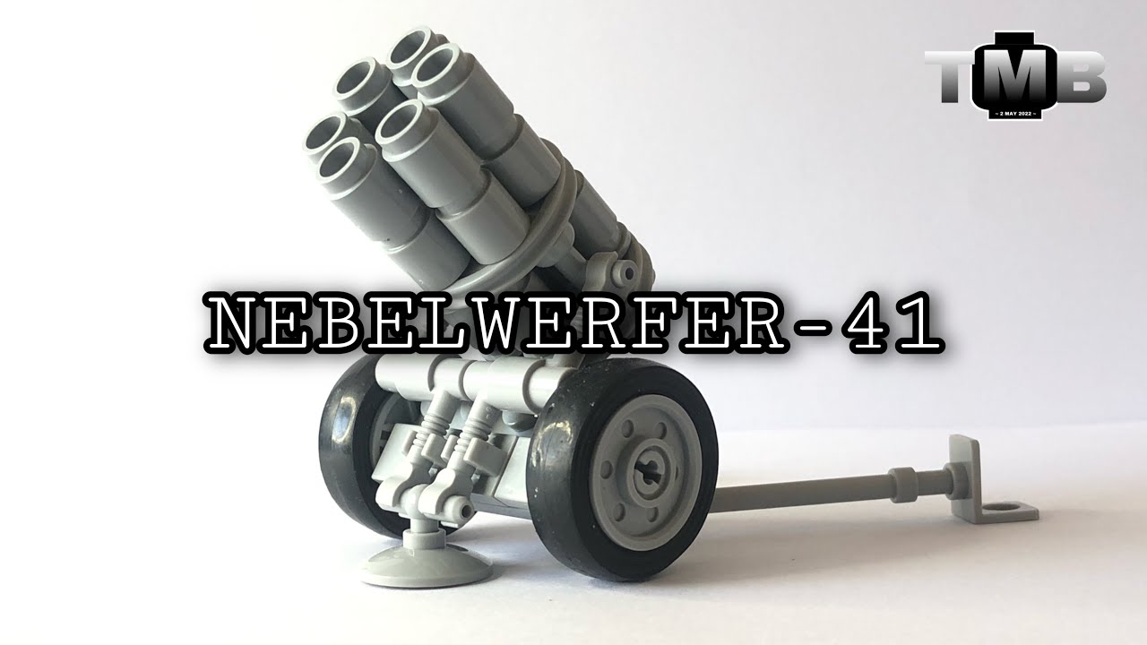 Lego ww2 - Nebelwerfer-41 Buildingkit | TheMiniBrick - YouTube
