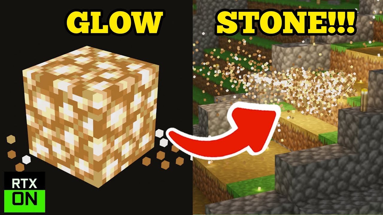 Decorating with Glowstone on inside... - YouTube