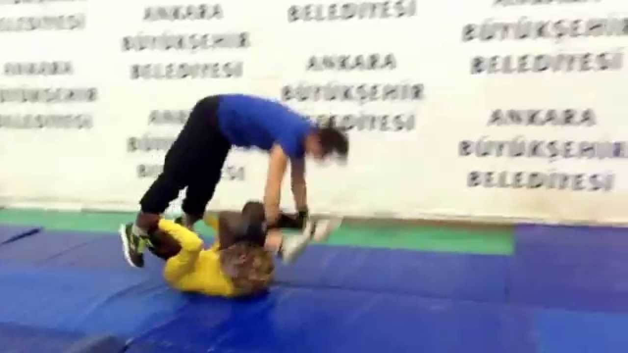 Learn how to do Human wheel (insan tekerleği) - YouTube