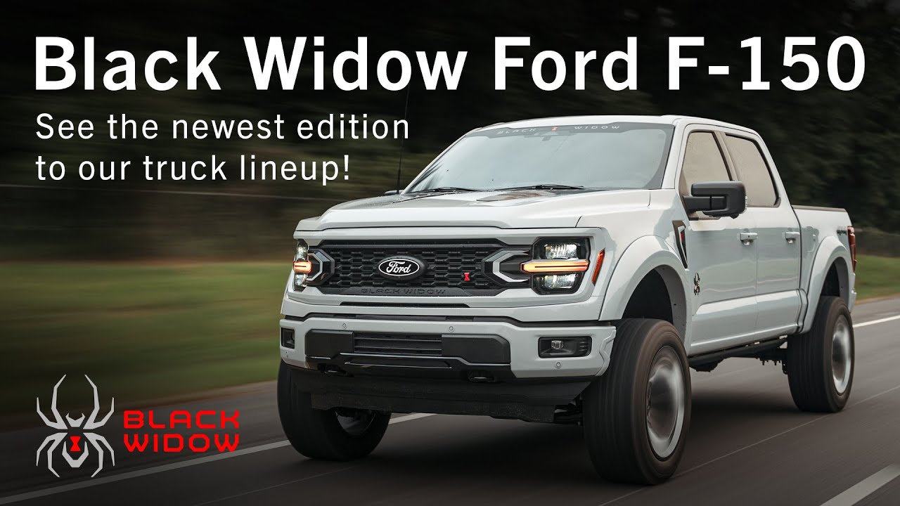 Unveiling the All-New Black Widow Ford F-150: Elevated Luxury at Its ...
