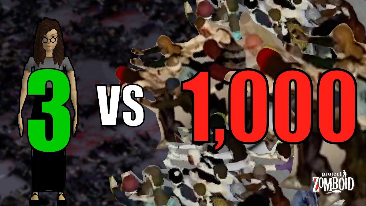 Trying to Kill 1000 Zombies BUT we don't know how play Project Zomboid ...