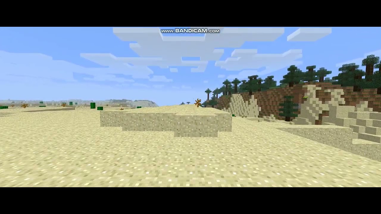 minecraft pustynia - YouTube