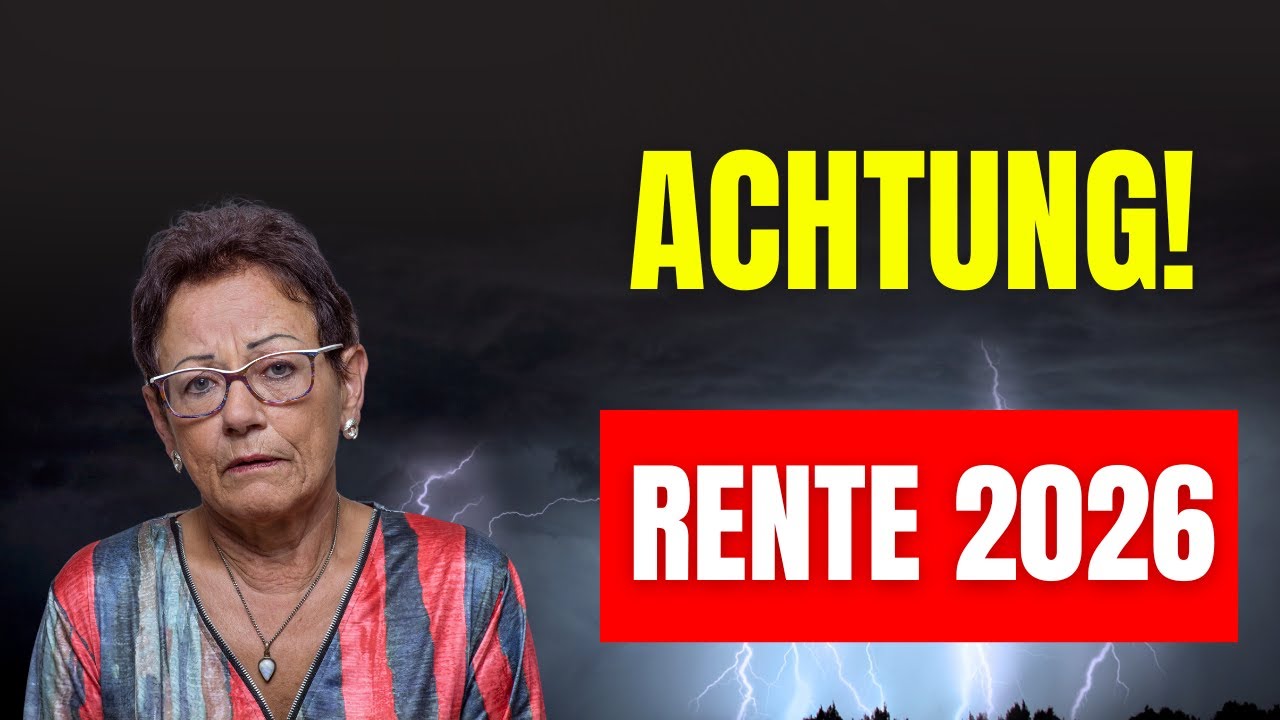 Rente ab 2026: Die neuen Regeln und was Rentner jetzt tun müssen - YouTube
