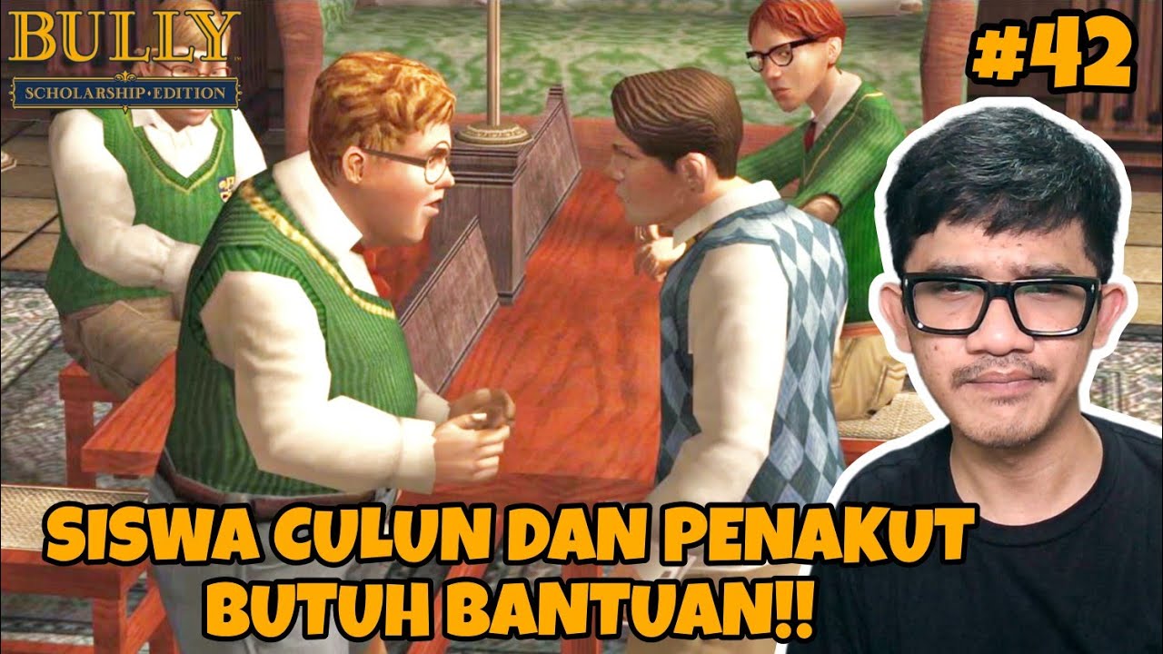 MEMBANTU SISWA CULUN YANG TERJEBAK DI RUMAH HANTU!! - BULLY #42 - YouTube