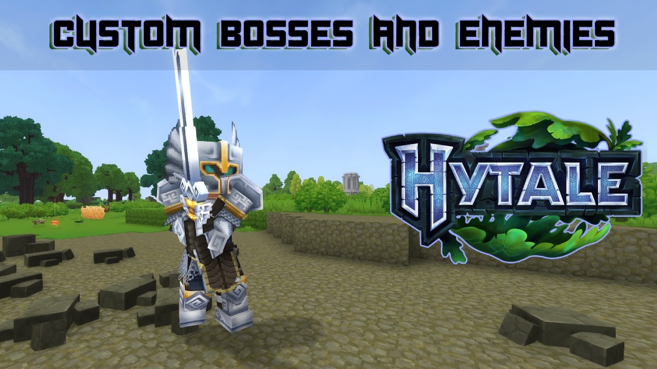 Making A Custom Boss In Hytale - YouTube