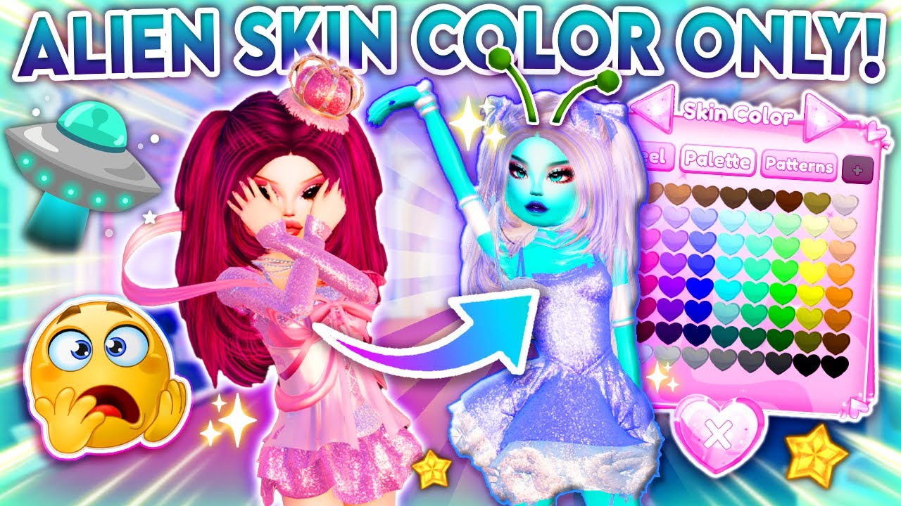 Creating Natural Alien Looks Using ONLY Blue And Green Hues! DRESS TO ...