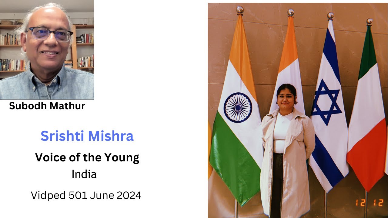 Srishti Mishra India Voice of the Young Vidped 501 June 2024 - YouTube