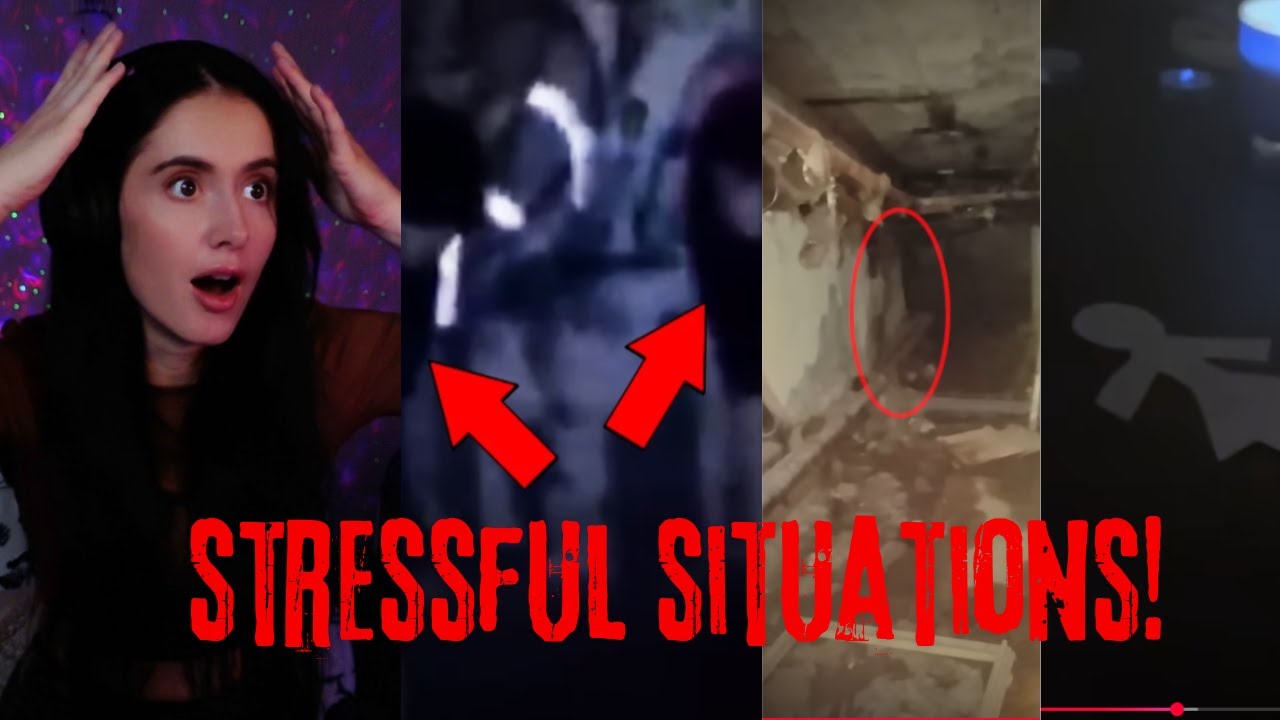 This one STRESSED ME OUT - Shadow figures & real ghost jump scares ...
