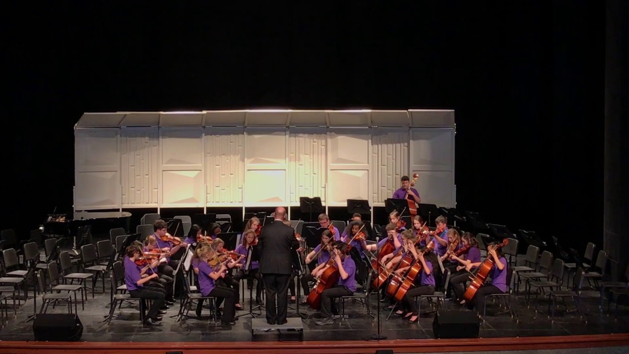 Pickerington Lakeview Jr High Orchestra - "Land of the Titans" - YouTube