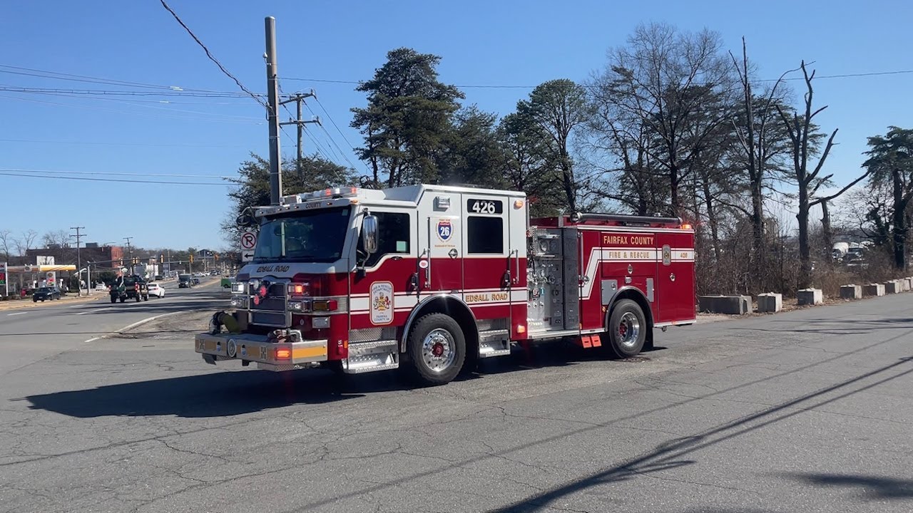 Brand New Engine 426 Responding to a Medical - Fairfax County Fire ...