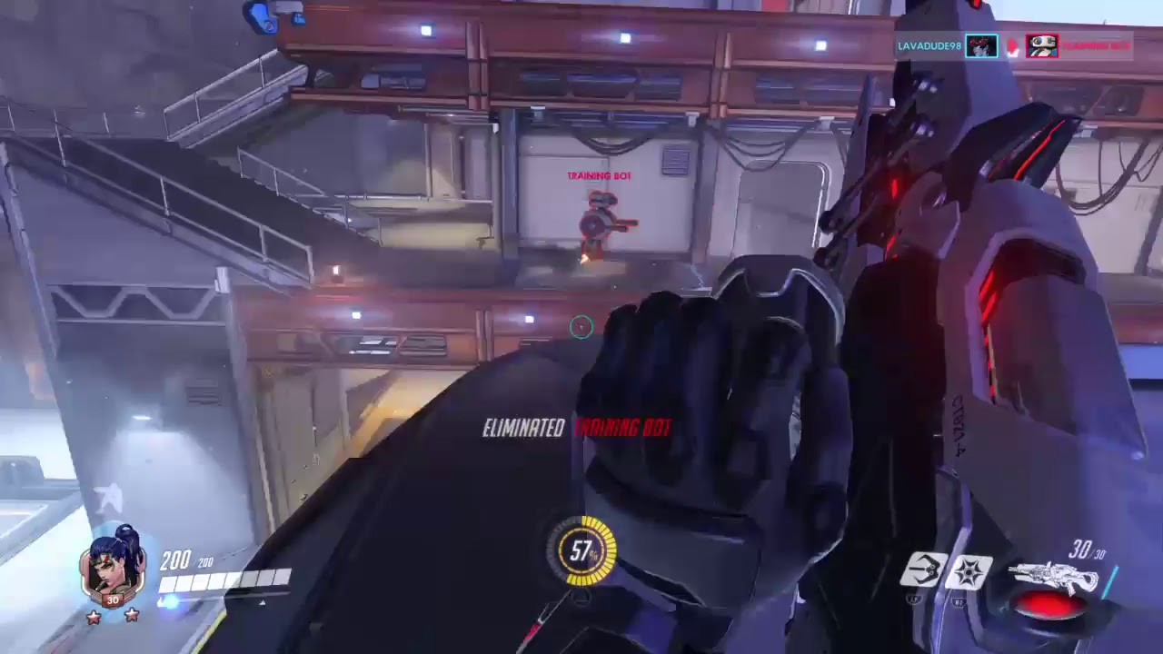 My pre competitive training (Overwatch) - YouTube