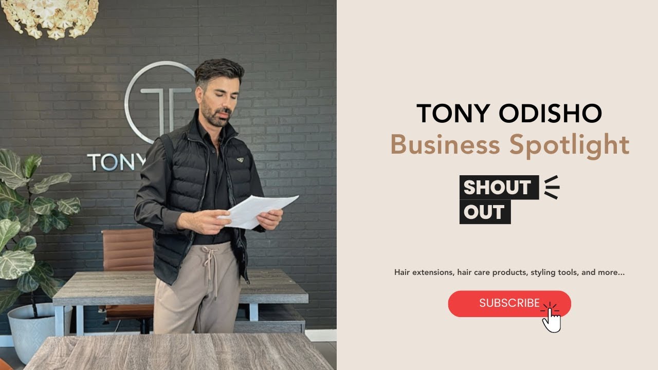 Tony Odisho x Shoutout City: Business Spotlight - YouTube