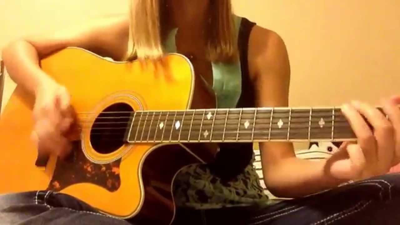 Bleeding out by Imagine Dragons on guitar (sections) (Plucking and ...