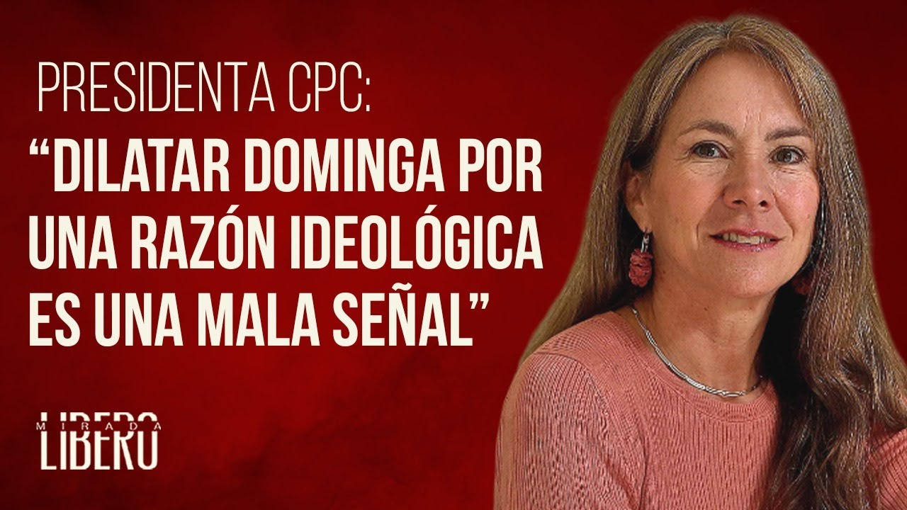 Susana Jiménez, presidenta CPC: "Dilatar Dominga por una razón ...