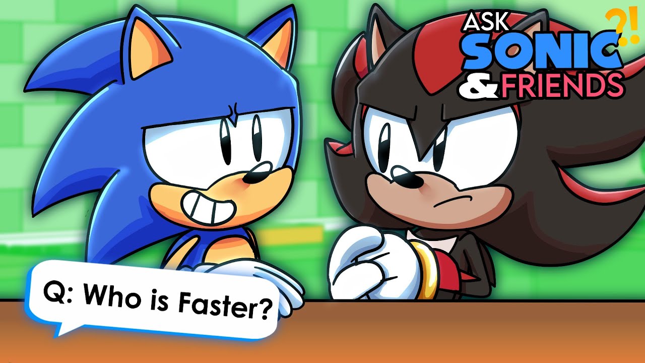 SONIC VS SHADOW - Ask Sonic & Friends #1 (Animation) - YouTube