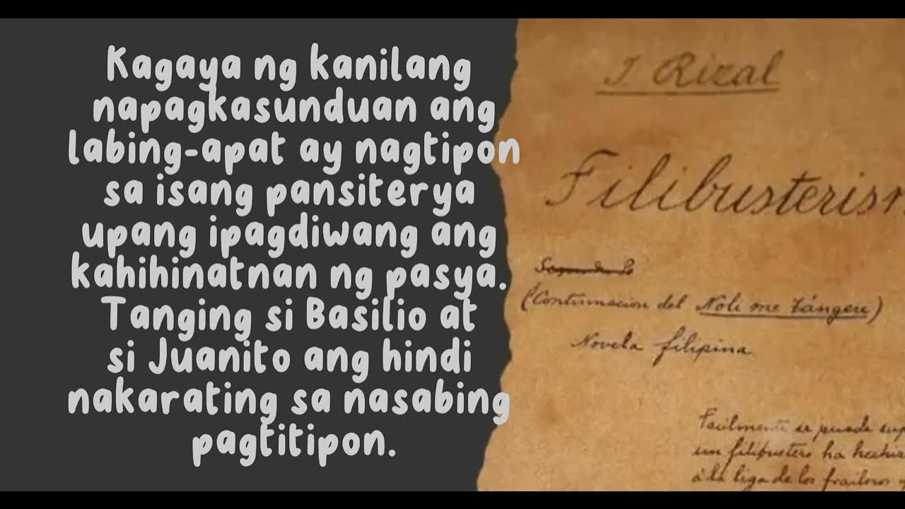 EL FILIBUSTERISMO ( KABANATA 25 ) - YouTube EL FILIBUSTERISMO ( KABANATA 25 ) - YouTube