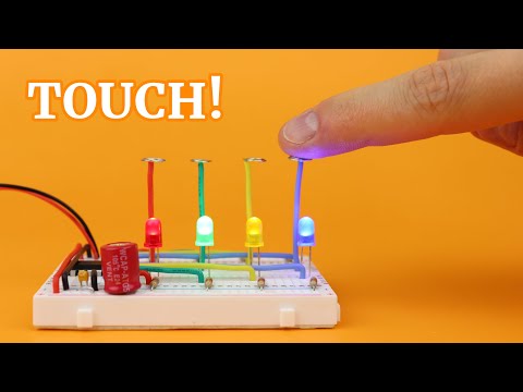 Breadboard capacitive touch sensor tutorial