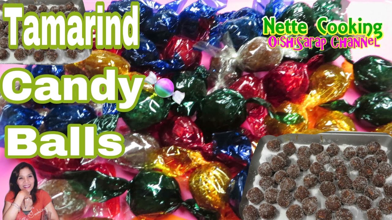 Tamarind Candy Balls(my homemade sampalok candy) - YouTube