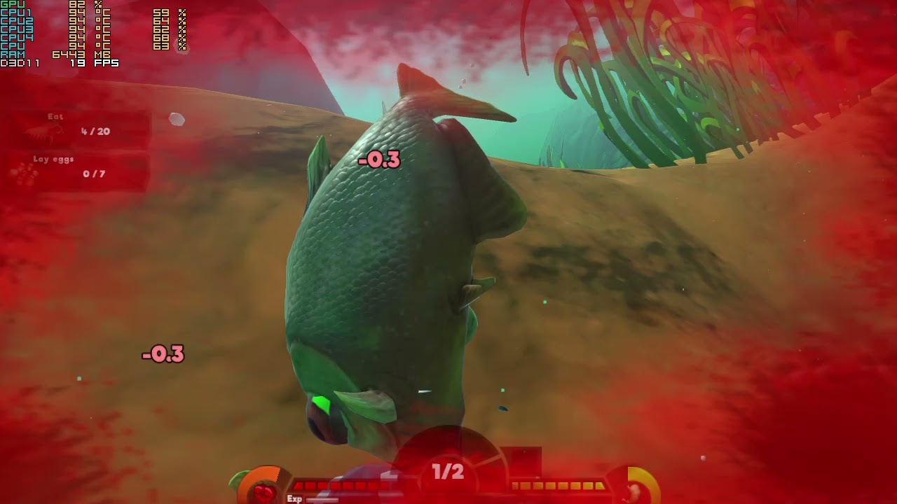 Feed and Grow:Fish - Playable - FPS test -Intel i3-5005U Intel HD5500 ...