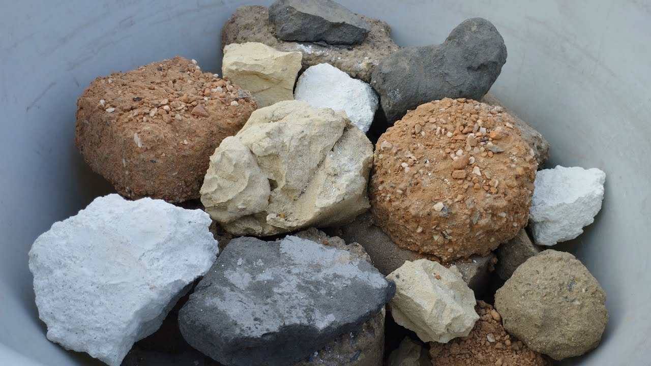 6K Celebration 🥳🎉 All Clay / Dirt Textures Mix Dry Crumbling in Tub ...