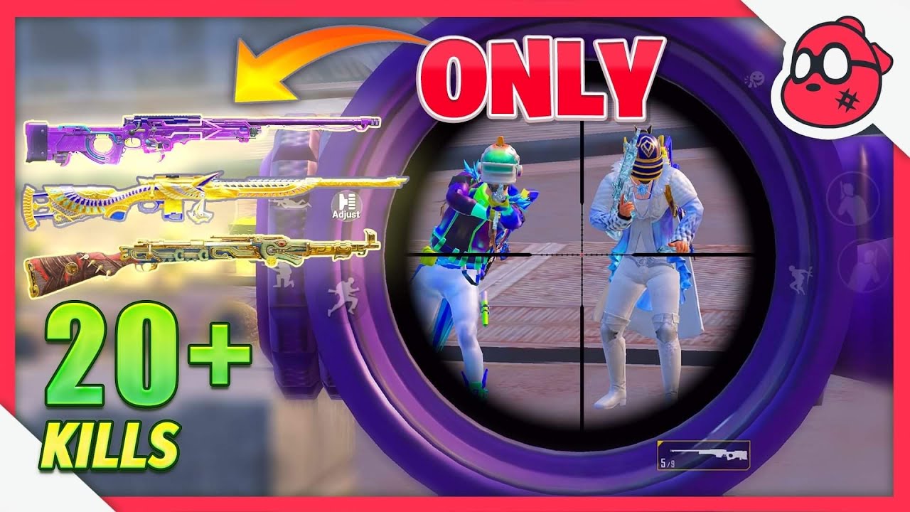 BOLT SNIPER ONLY CHALLENGE | PUBG MOBILE - YouTube