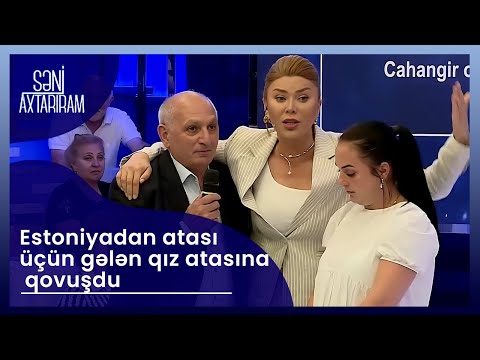 Estoniyadan atası üçün gələn qız əmisinə qovuşdu
