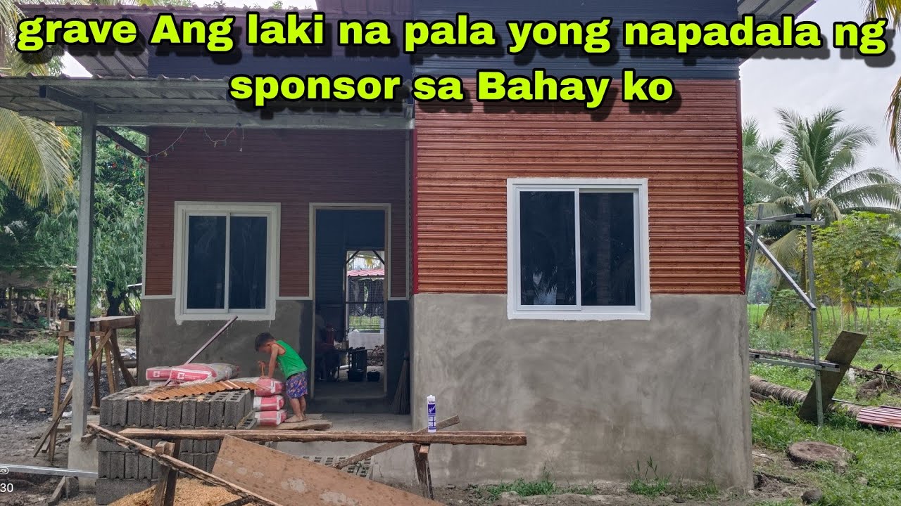Grave Ang laki na pala ng napadala sa sponsor sa Bahay ko - YouTube