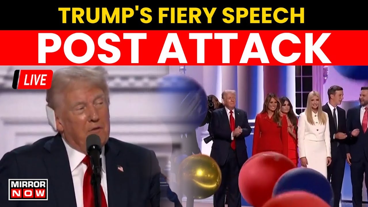 Trump LIVE: Donald Trump Addresses at Republican National Convention ...