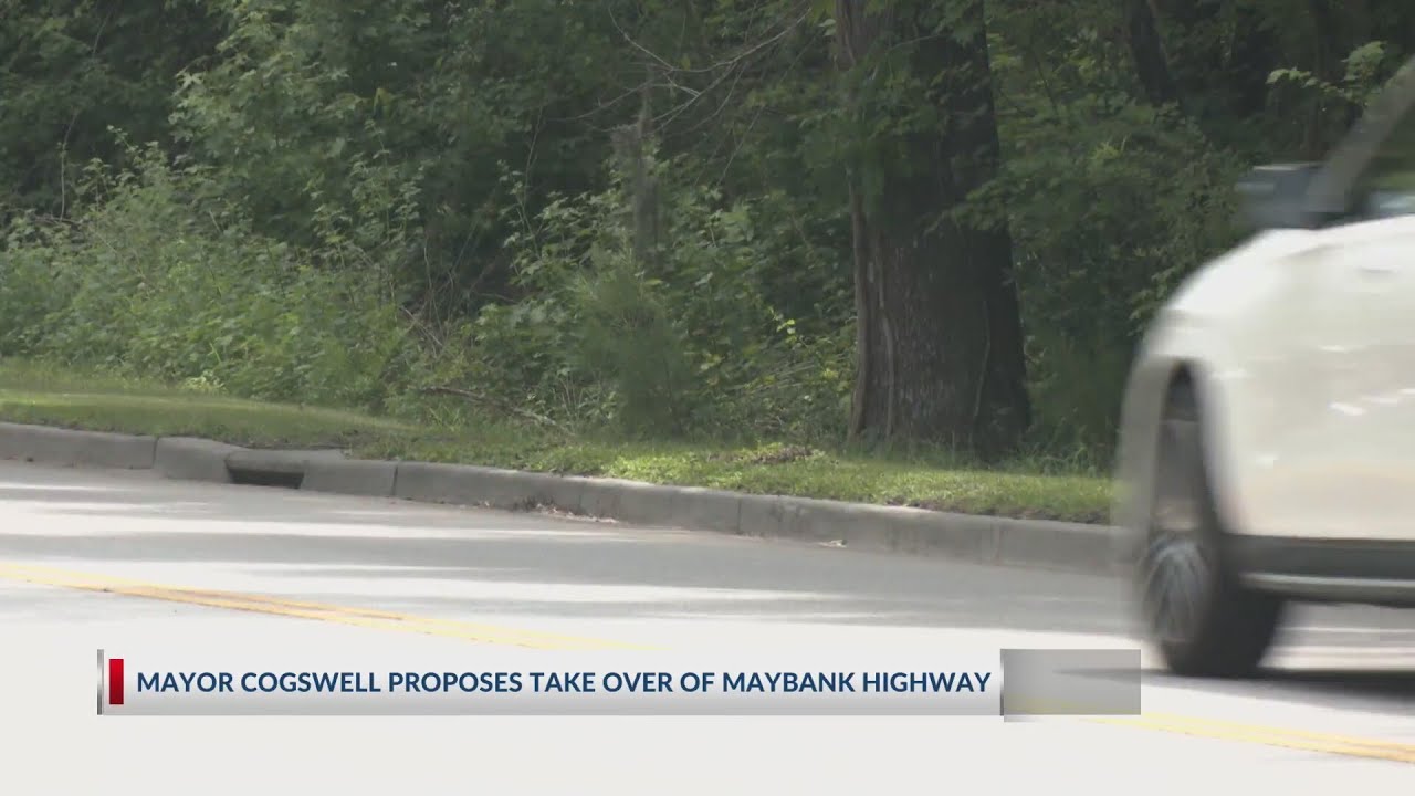 Mayor Cogswell proposed take over of Maybank Highway - YouTube