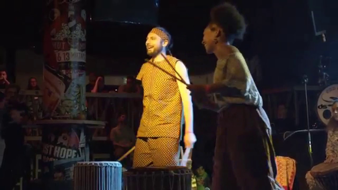 Dundun dance / Makru - Maria Cossa / Victor Velchev / Yambadon / Sofia Drum Fest 2019 - YouTube