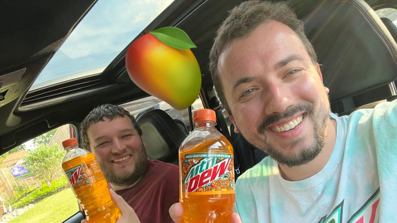 MTN DEW BAJA MANGO GEM 🥭 TASTE TEST! - YouTube