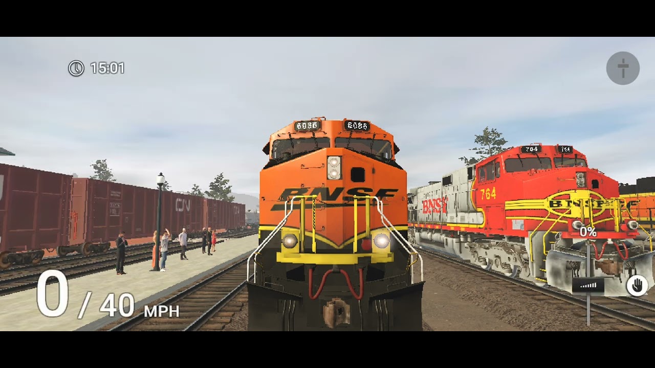 Trainz 3: A very sloppily paced BNSF review - YouTube