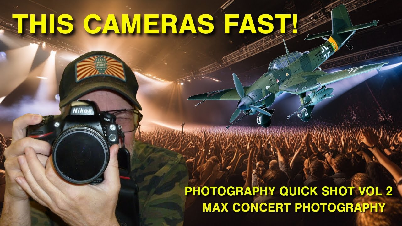 DO YOU NEED HIGH FPS for CONCERT PHOTOGRAPHY? - YouTube