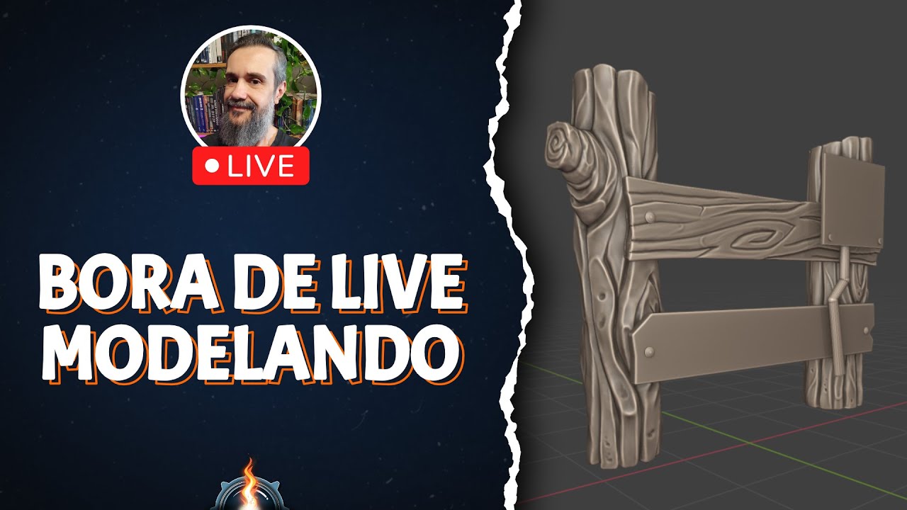 105 - Continuando o #3d da cerca #design #blender #artedigital #escultura | !membros !donate ...