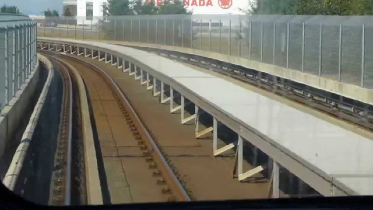 YVR Canada Line complete Video YVR to Waterfront. - YouTube