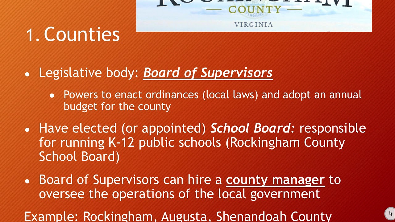 Local Government Structure Notes - YouTube