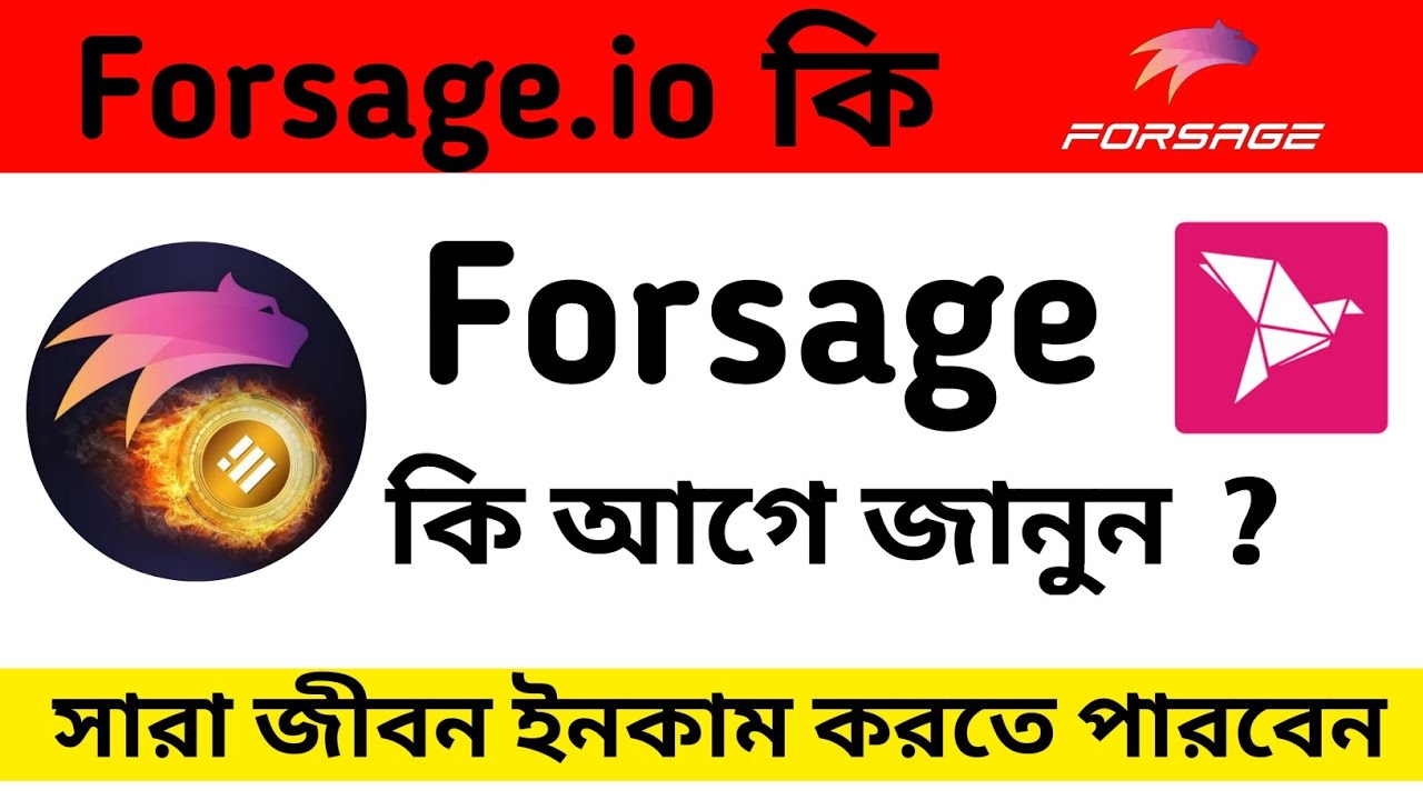 Forsage.io কি | কিভাবে কাজ করে | কত ইনভেস্ট এ কত ইনকাম forsage A To Z ...