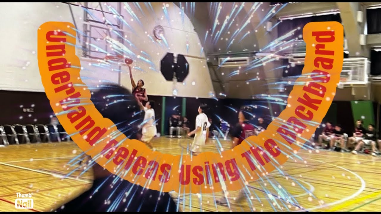 Practice game Vs Kugayama: Underhand release using the backboard - YouTube