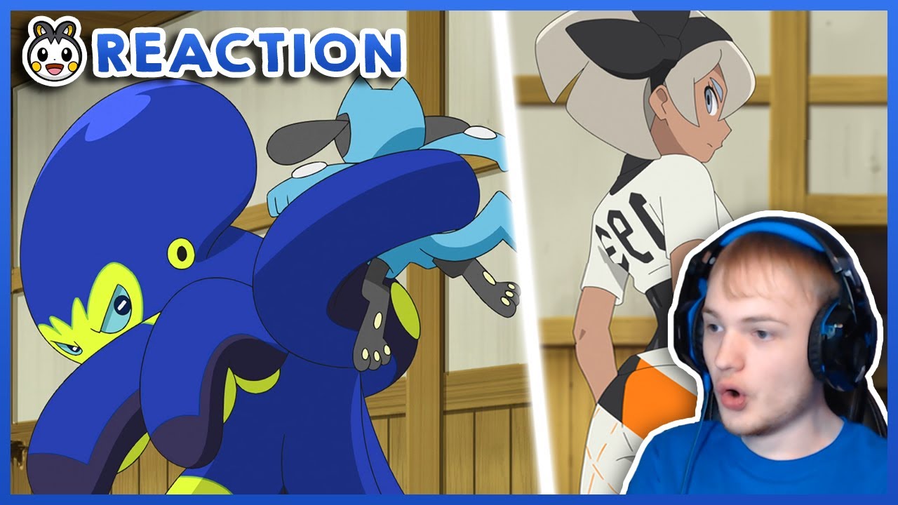 Ash VS Bea! Riolu VS Grapploct! | Pokemon Journeys Episode 34 Reaction ...